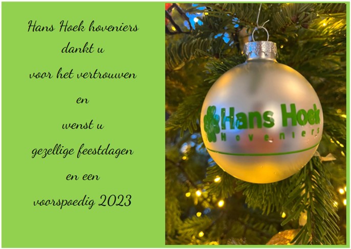 Kerstwens Hans Hoek | Stompwijk