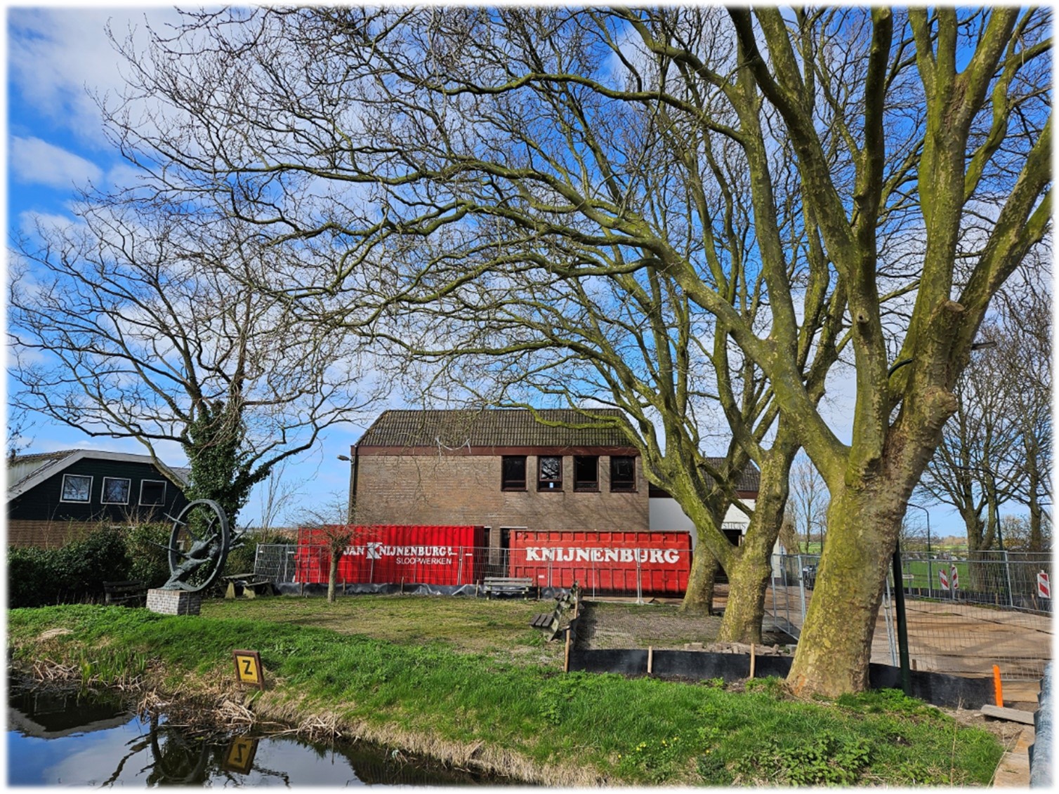 Sloop oude Dorpshuis begonnen | Stompwijk